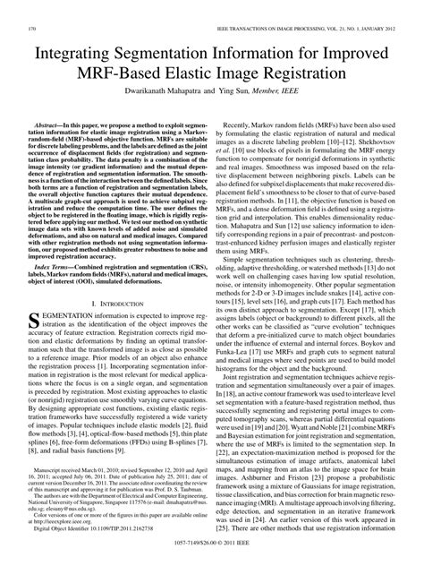 pdf integrating segmentation information for improved mrf based