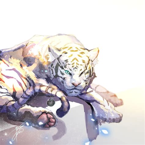 Happy Birthday Byakko From Character Designer Yuugen Rheavensburnred