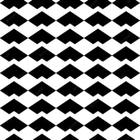 premium vector black and white geometric vector pattern abstract