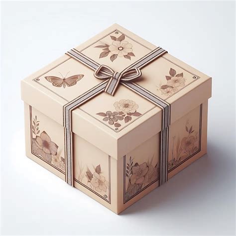 Closed Box Mockup Premium Ai Generated Image