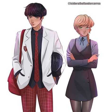 𝑰𝒔𝒊𝒅𝒐𝒓𝒂 𝑻𝒉𝒐𝒍𝒍𝒂𝒏𝒅𝒆𝒓 𝑪𝒐𝒓𝒓𝒆𝒂 on Instagram Felix x Kagami Genderbend Recordé que dani smilek