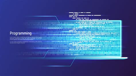 Digital Java Code Text Computer Software Coding Vector Image