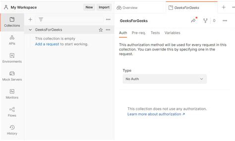 How To Create Collections In Postman GeeksforGeeks