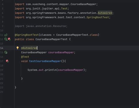 单元测试bean无法注入，始终找不到解决办法！后端 Csdn问答