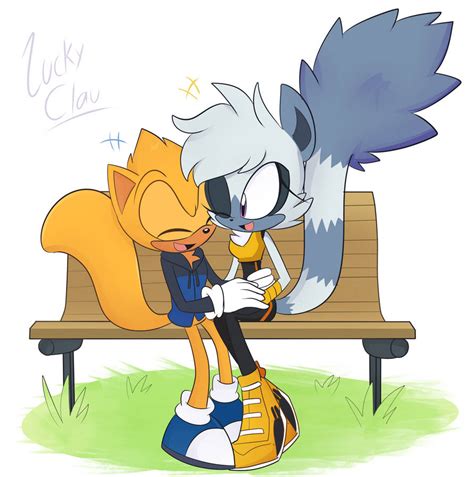Commission For Nocontxtsonic Ray And Tangle By Luckyclau On Deviantart