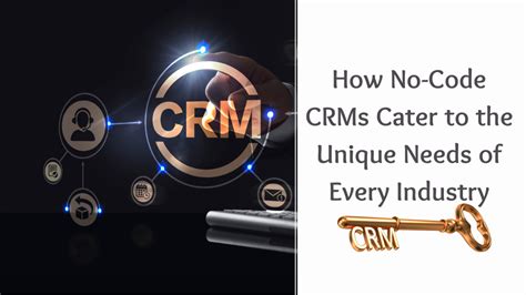 How No Code Crms Cater To The Unique Needs Of Every Industry Pavan Verma