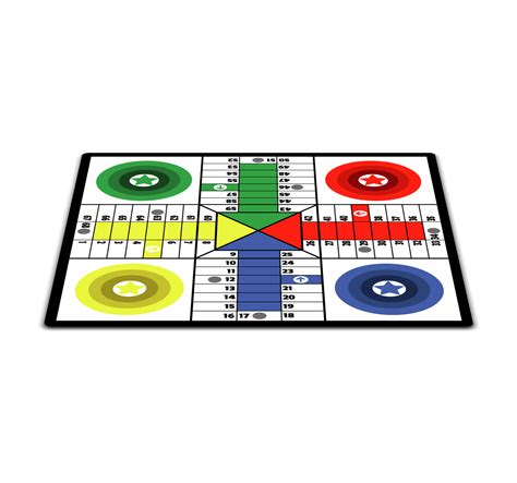 Parchis game vinyl carpet - TenStickers