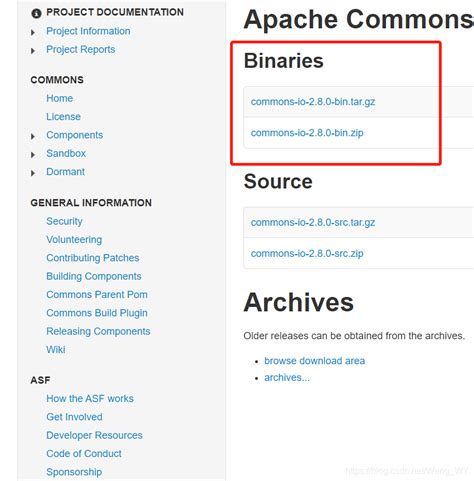 org.apache.commons.jar包官方免费版（附下载地址）_org.apache jar包-CSDN博客