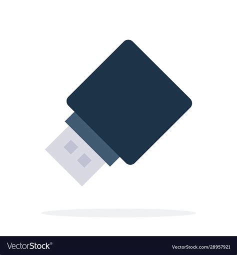 Usb Flash Drive Royalty Free Vector Image VectorStock