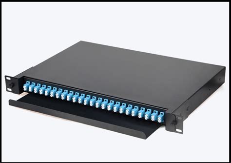 Inch Patch Panel Rack Mount Slide Out Type Fiber Distribution Enclosuresftbc LC Upc Core