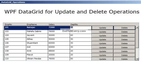 Add Delete Update In Datagridview Download Nectur