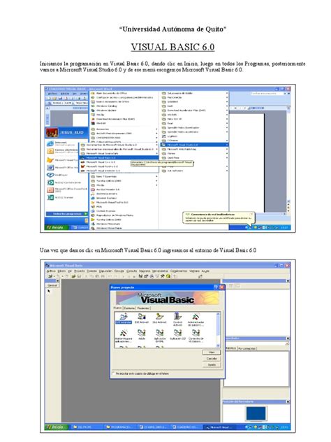Visual Basic 60 Pdf Active X Data Objects Tabla Base De Datos