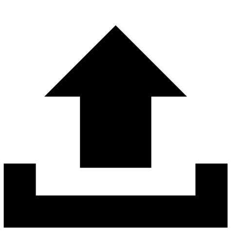 Essential Upload Web Vector SVG Icon SVG Repo