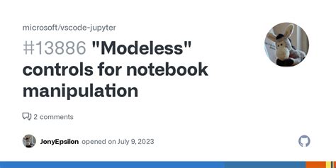 Modeless Controls For Notebook Manipulation · Issue 13886