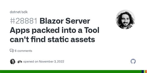 Blazor Server Apps Packed Into A Tool Can T Find Static Assets Issue Dotnet Sdk GitHub