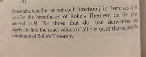 Solved 37 Determine Whether Or Not Each Function F In