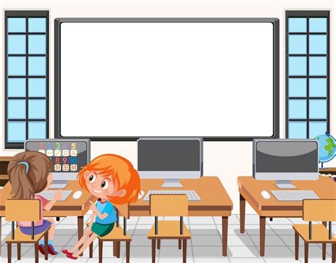 Classroom Clipart Computer