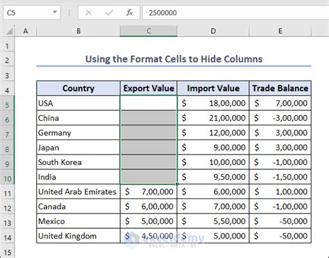 How To Hide Columns In Excel Easy Ways ExcelDemy