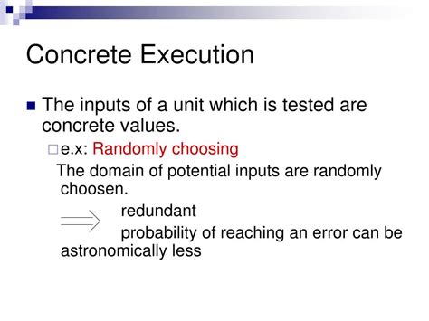 Ppt Concolic Testing Powerpoint Presentation Free Download Id5245338