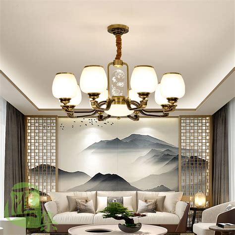 新中式全銅吊燈 匯集 Z Collection