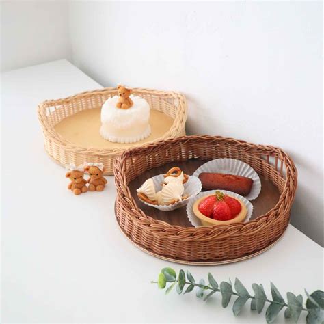 서울 라탄 손잡이 원형트레이 만들기 솜씨당