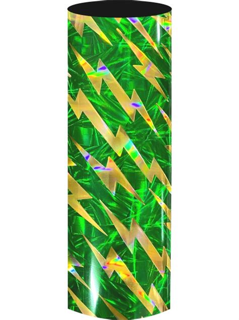 Column Lightning Oval Green 45mmx70mmx600mm Trophy Connection