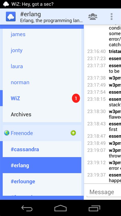 GitHub Irccloud Android IRCCloud Android App