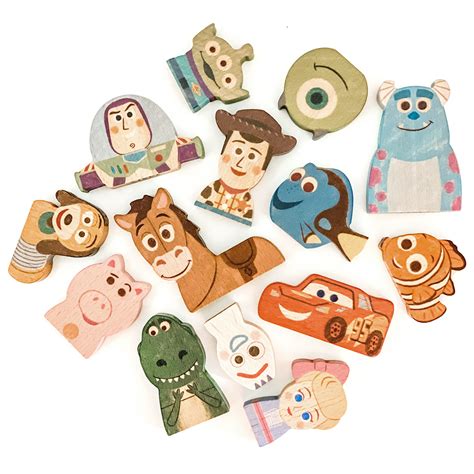 Pixar Wooden Toys Tsumiki Toy