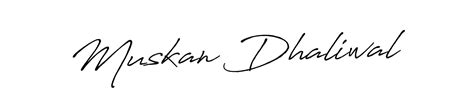 91 Muskan Dhaliwal Name Signature Style Ideas Awesome Online Autograph