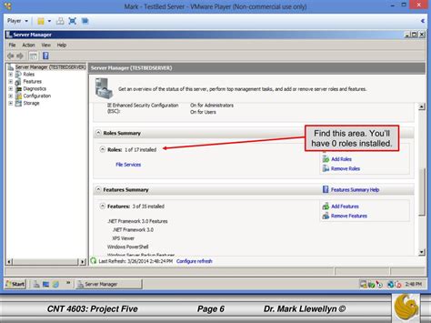 Ppt Cnt 4603 System Administration Spring 2014 Project Five