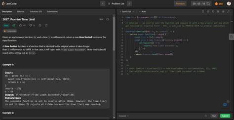 leetcode problemsolving typescript javascript jschallenge