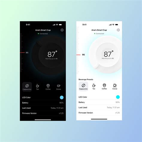 Shift Nudge Smart Cup App By Myradillustrations On Dribbble