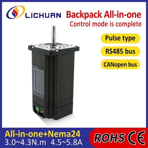 Sinis Backpack Type Nema24 Open Loop Clausi Loop Integrated Stepper Motor Amet Manufacturers