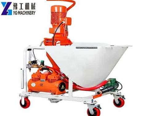 Gypsum Spray Plaster Machine Auto Mortar Wall Plaster Machine