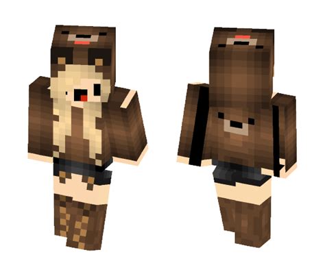 Download Teddy Fangirl Minecraft Skin For Free Superminecraftskins