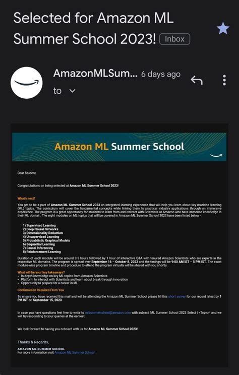 Swarnav Kumar On Linkedin Amazonmlsummerschool Machinelearning Ai Learningjourney