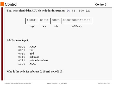 Basic Mips Implementation Control 1 Heres An Updated