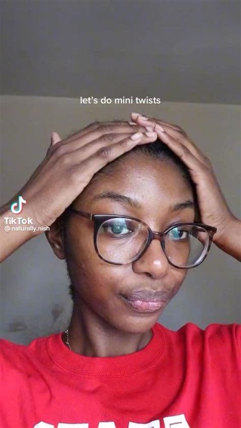 Mini Twist On Natural Hair How To Do Mini Twists Mini Twists Tutorials Curly Natural Hairstyles
