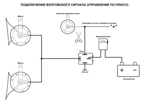 Схема подключения компрессорного сигнала через реле 81 фото