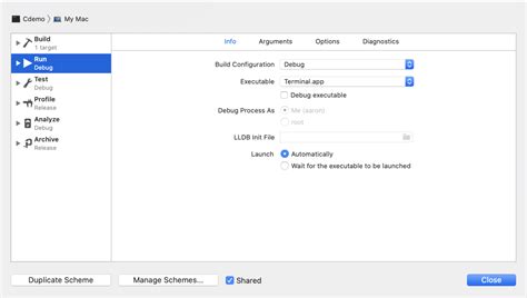 如何使用 Xcode 进行 C C 开发 C语言编程开发 极客文档
