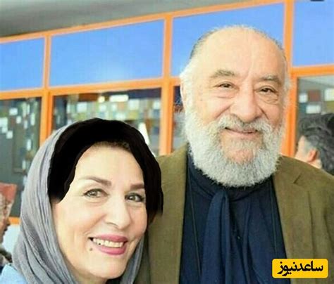 رونمایی از همسر واقعی و جوان داریوش ارجمند، حشمت فردوسِ سریال ستایش عکس