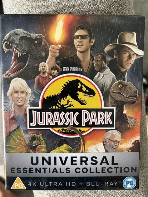 Jurassic Park 30th Anniversary Collector 4k Uhd Ltd Ed Steelbook Oop In