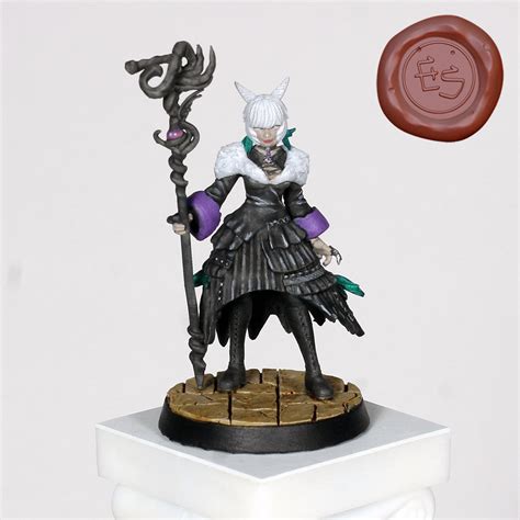 Yshtola Rhul Final Fantasy Xiv 32mm Miniature 3d Model 3d Printable