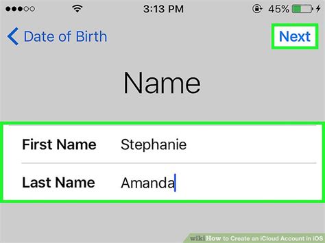 How To Create An ICloud Account In IOS With Pictures WikiHow