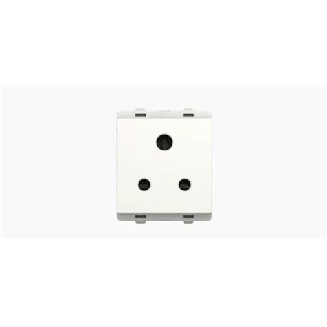 6 Plastic 3 Pin Socket White At 80 Piece In Ahmedabad ID 2852111715262