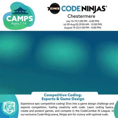 [video] code ninjas chestermere on linkedin esportscamp