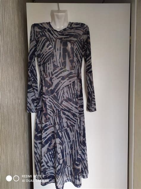 Сукня сітка прозора в принт Next — ціна 370 грн у каталозі Довгі сукні