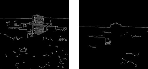 Separation Of Area Contours With A Canny Filter With A Threshold Value Download Scientific