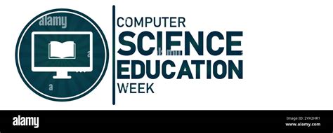 Computer Science Education Week Suitable For Greeting Card Poster And