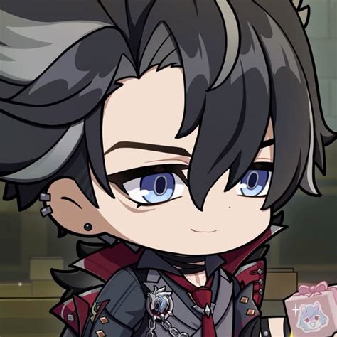 Wriothesley Chibi Fan Art Funny Anime Pics